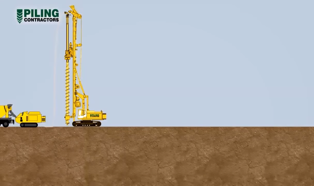 Continuous Flight Auger (CFA) Methodology - Retaining Wall News